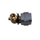 3-way brass Mbus wireless motorized Normally open temperature control valve