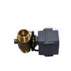 3-way brass Mbus wireless motorized Normally open temperature control valve