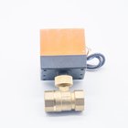 220VAC electric ball valve electric two-way valve square head