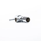 1/2 inch stainless steel toilet water inlet copper chrome angle cock valve