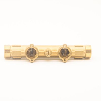 Insert Type Wear Resistant High Precision Water Meter Body Brass pipe fittings